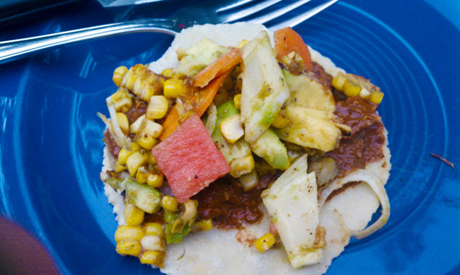 Mole with homemade corn tortillas | Vital Healing